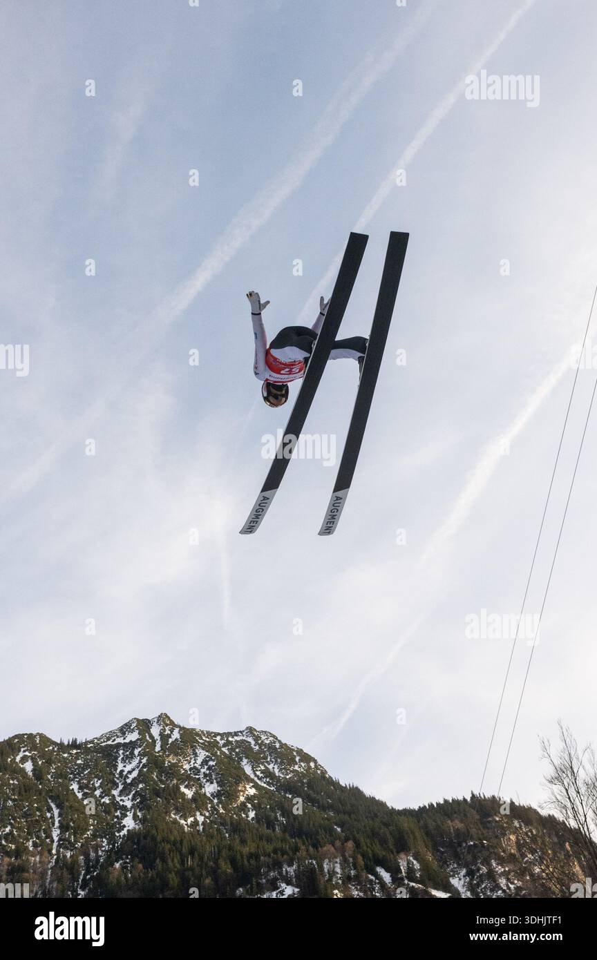 RAIMUND Philipp (Germany) during the jump from the hill table, GER, FIS ...