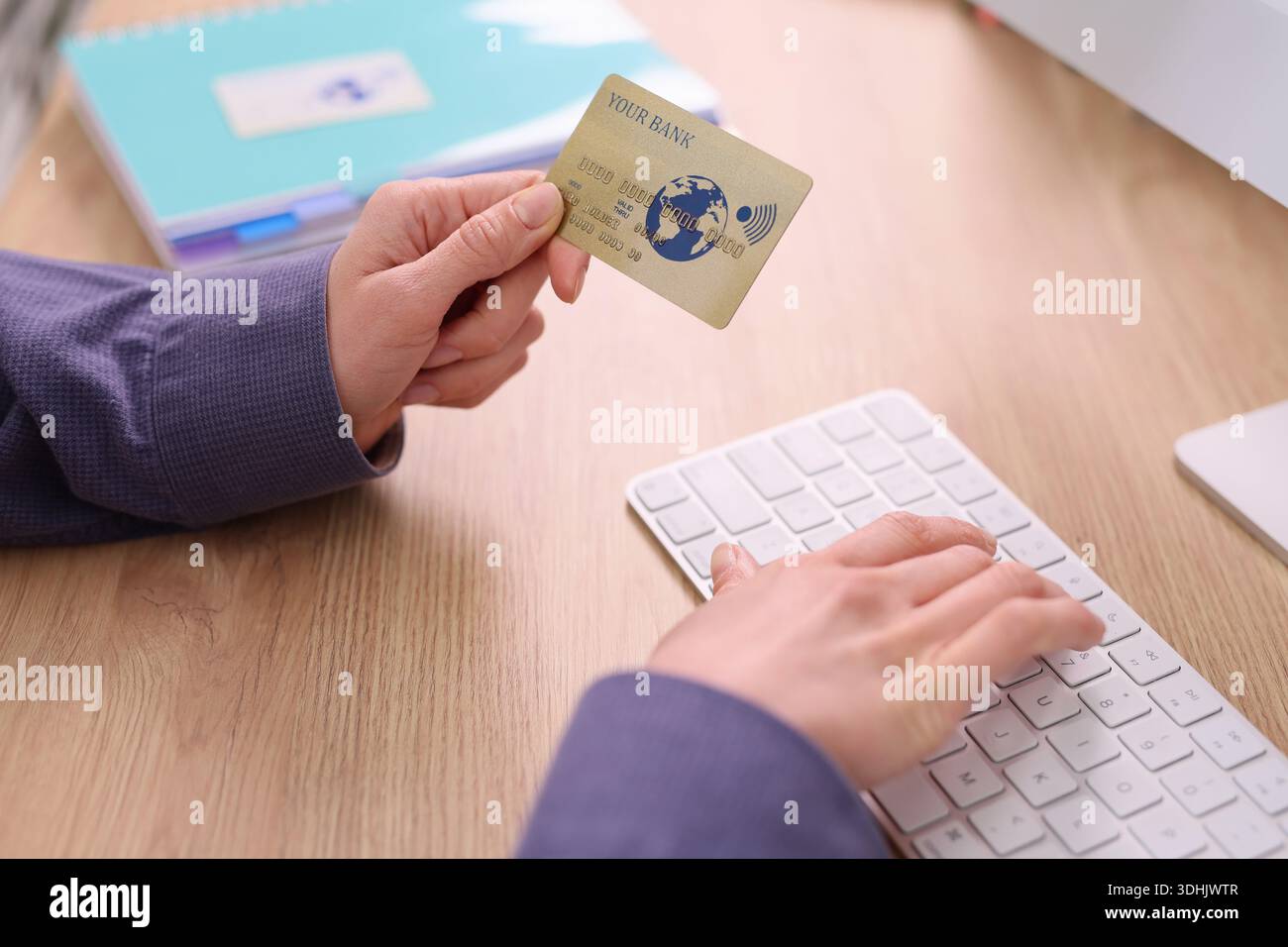 Engaging in online banking hi-res stock photography and images - Alamy