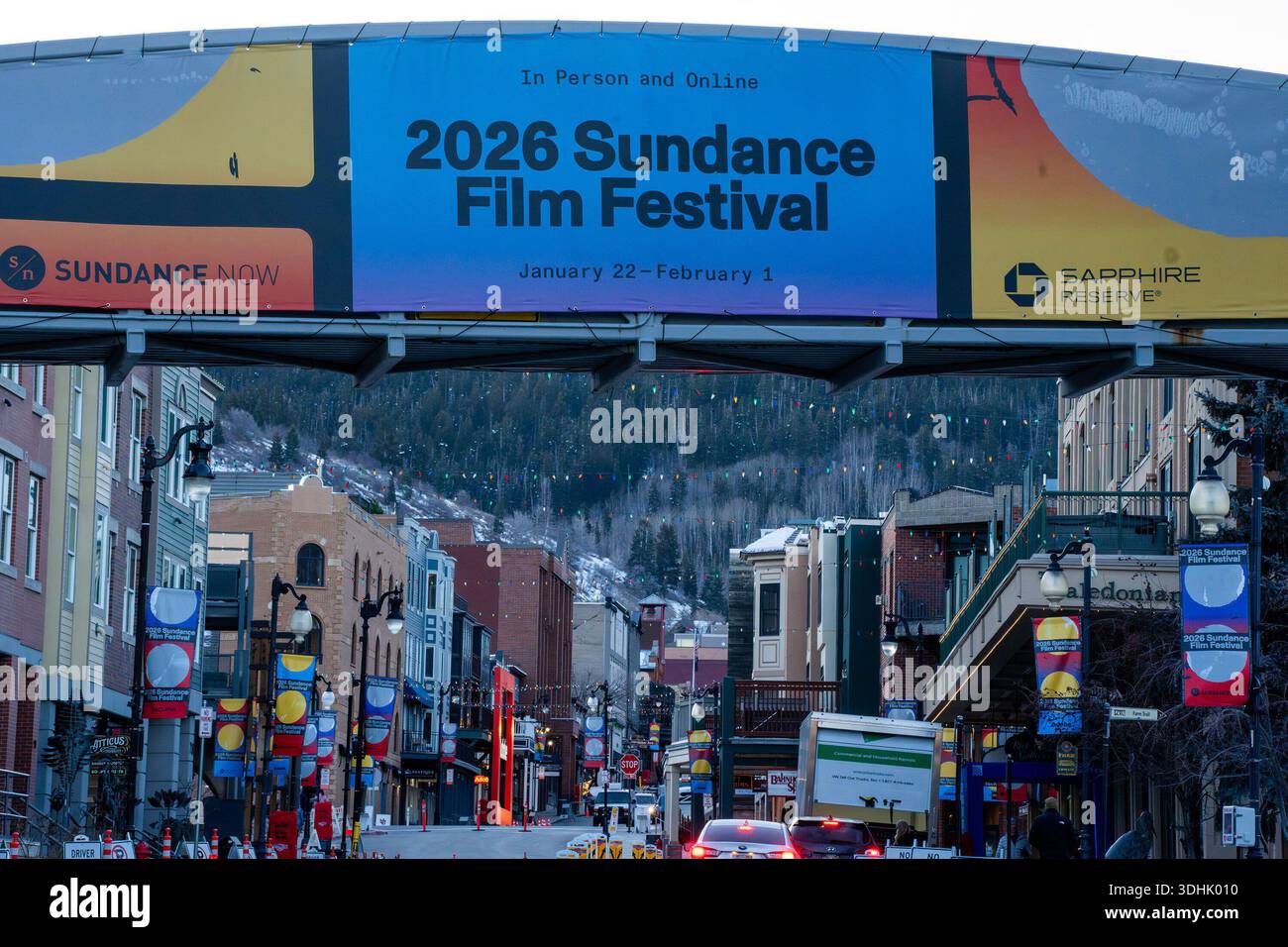 Main Street is seen at the start of the Sundance Film Festival on ...