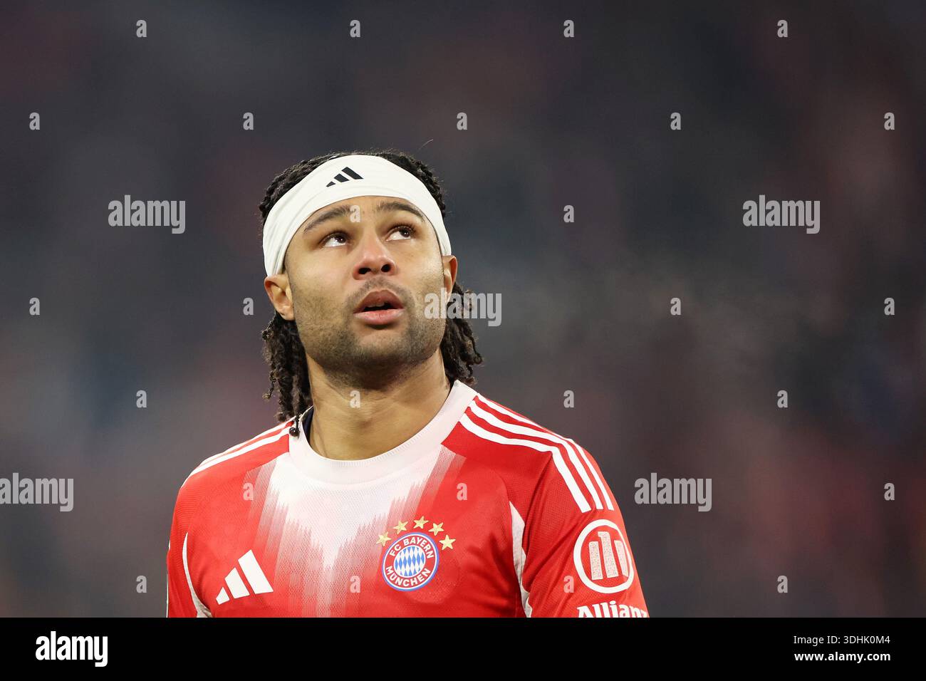 MUNICH - Serge Gnabry of FC Bayern Munich during the Champions League ...