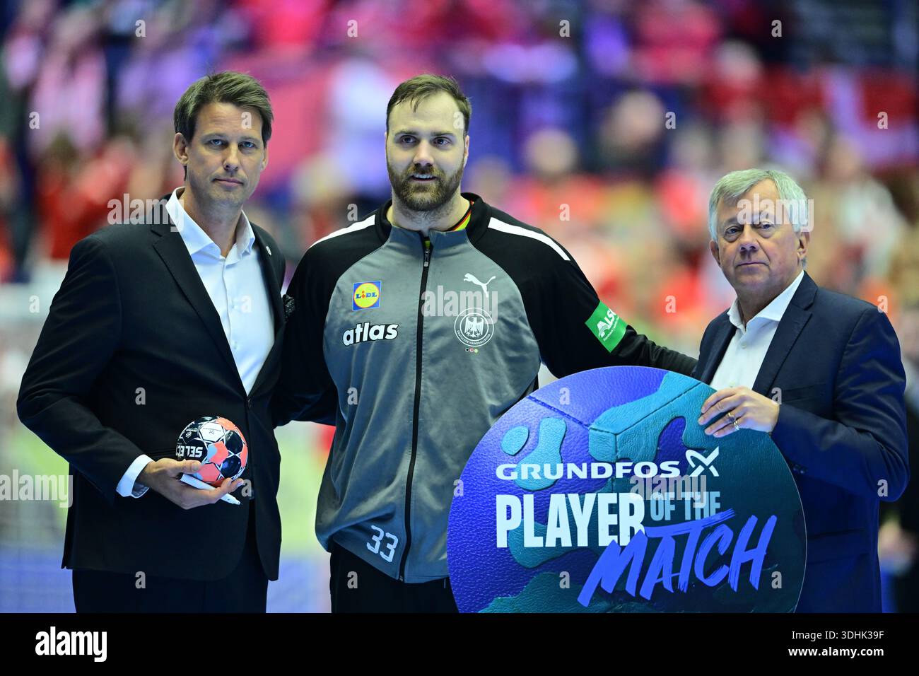 22 January 2026, Denmark, Herning: Handball: European Championship ...