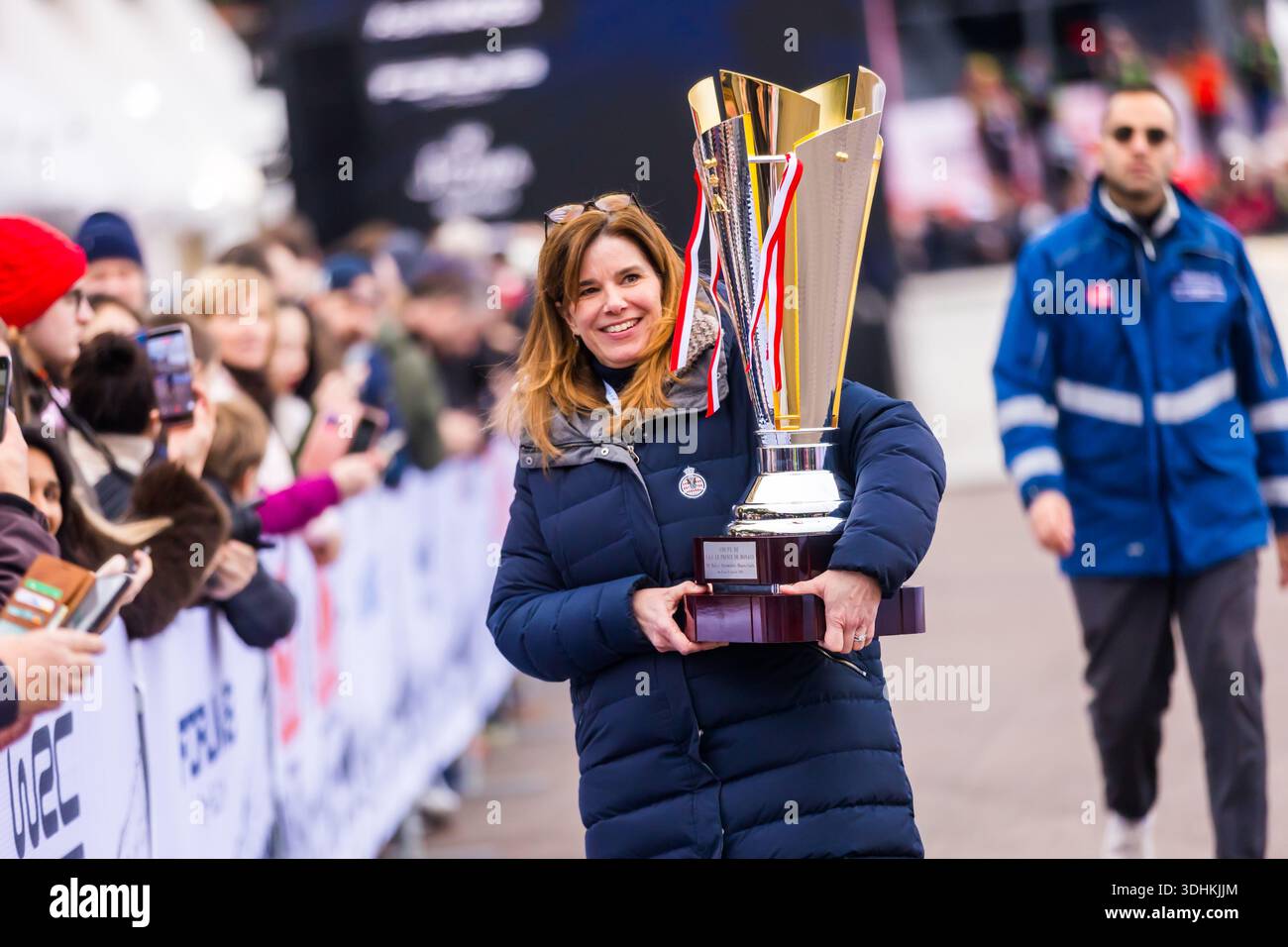 Trophee vainqueur during the 2026 Rallye Automobile Monte Carlo, 1st ...