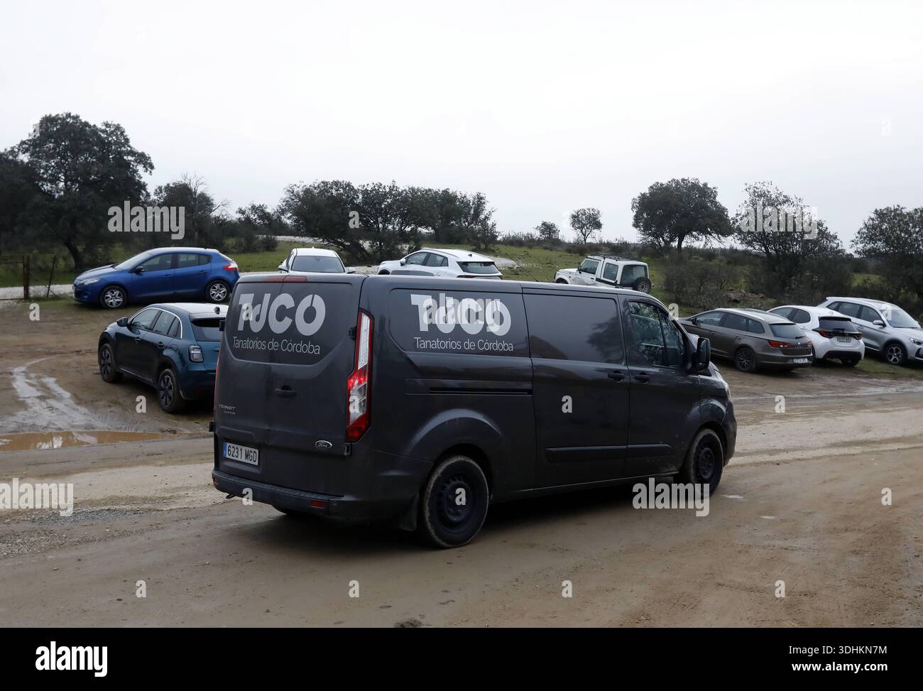 Transfer of Yrvo company trains to a nearby farm for inspection after ...
