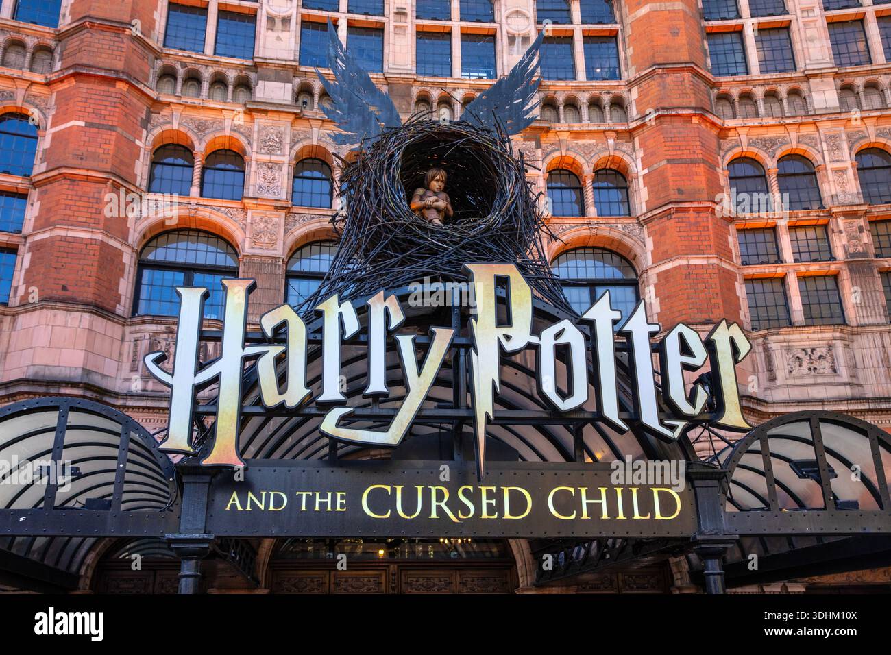 London, UK - November 1st 2025: The sign for Harry Potter and the ...
