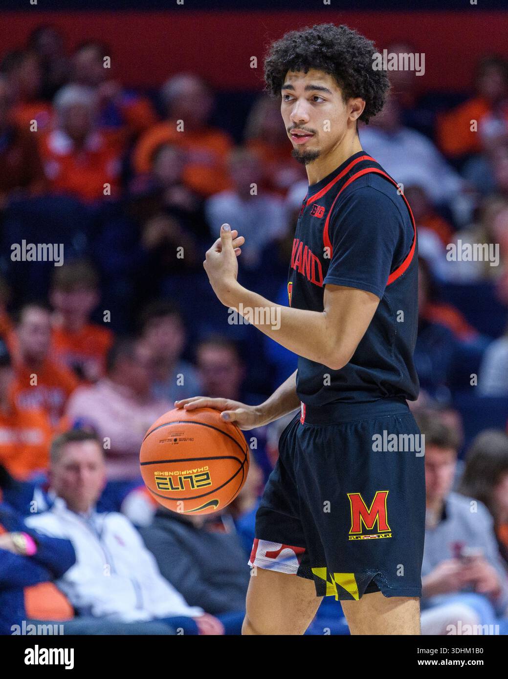 Maryland's Myles Rice during an NCAA college basketball game against ...