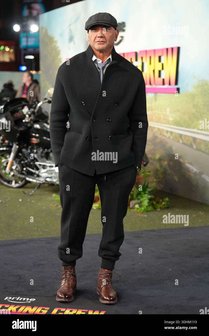 Dave Bautista attends The Wrecking Crew UK special screening at ...