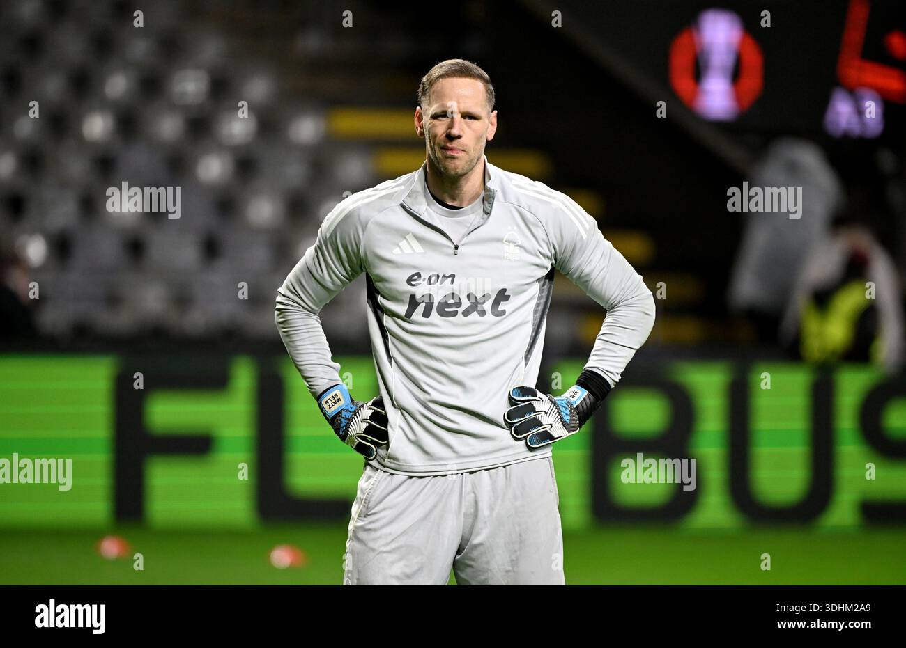 Nottingham Forest goalkeeper Matz Sels before the UEFA Europa League ...