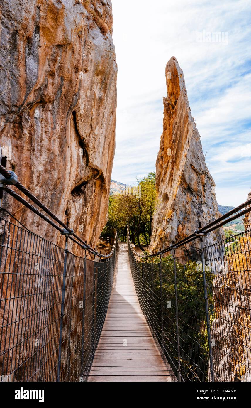 The Zuheros Suspension Bridge is located within the Zuheros Peri-urban ...