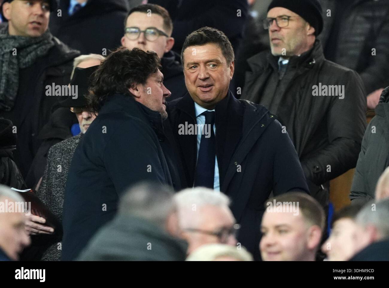 Rangers Chief Executive Officer Jim Gillespie in the stands before the ...