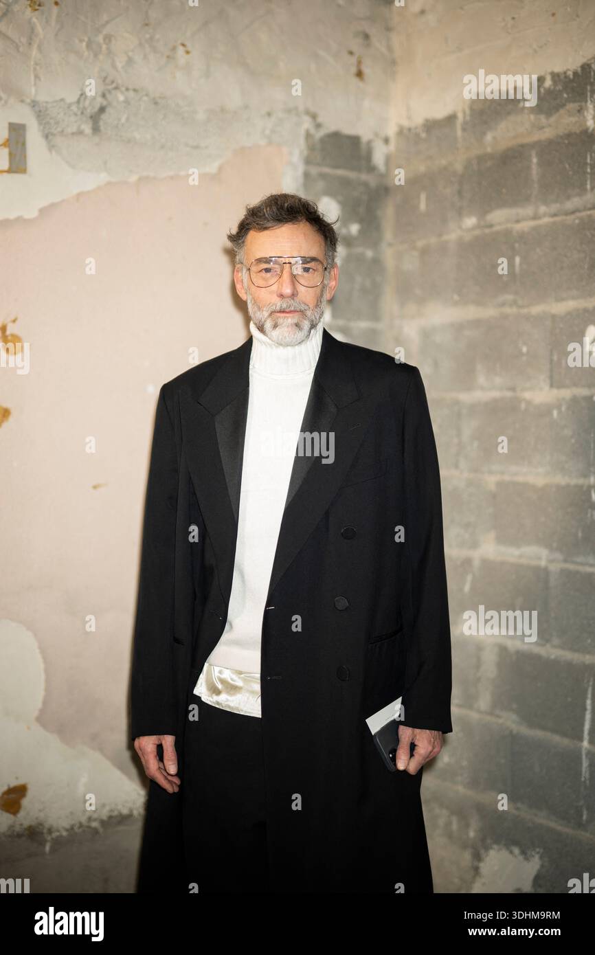 Alain Gossuin attends the Dries Van Noten Menswear Fall/Winter 2026 ...