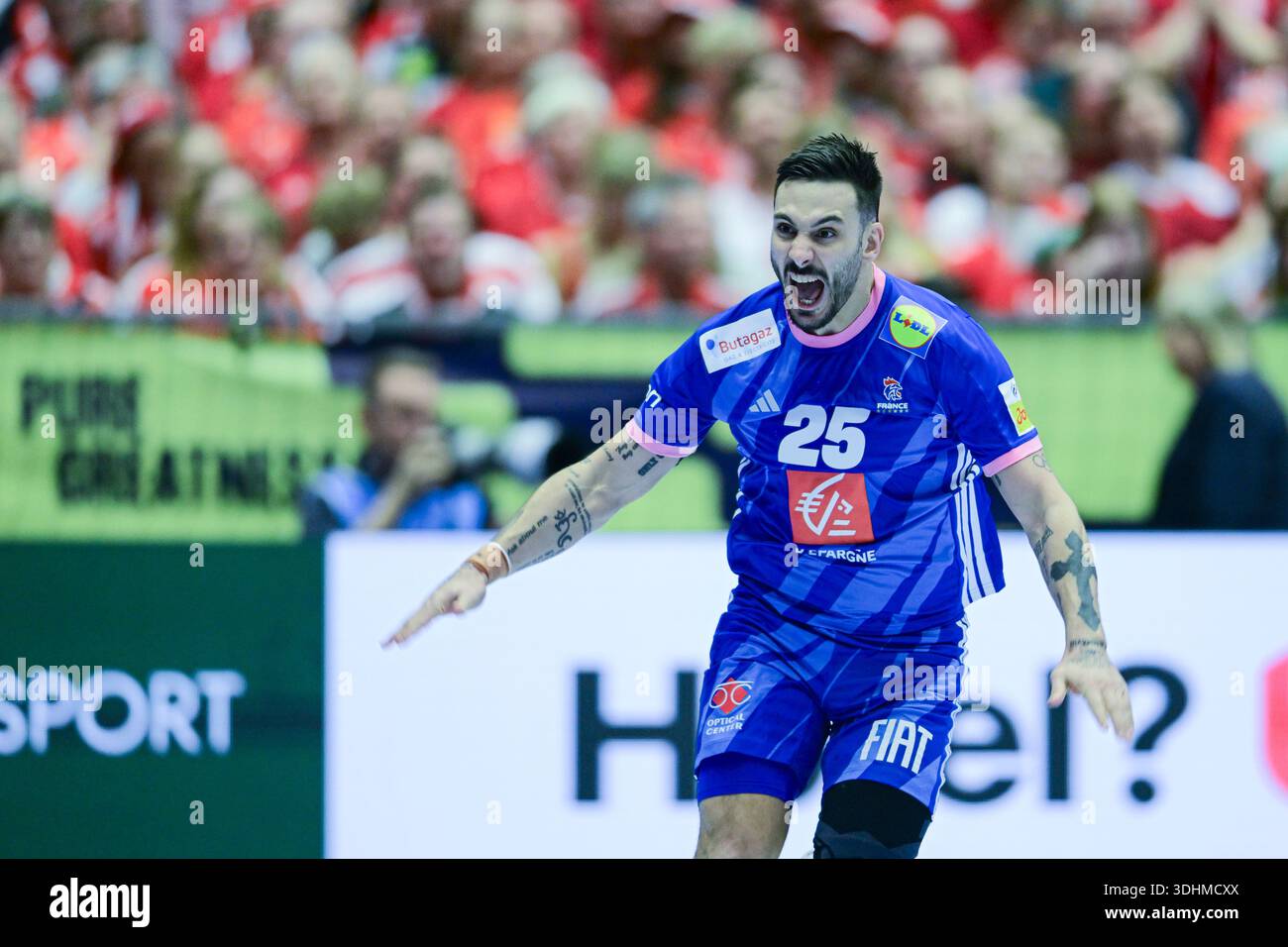 22 January 2026, Denmark, Herning: Handball: European Championship ...