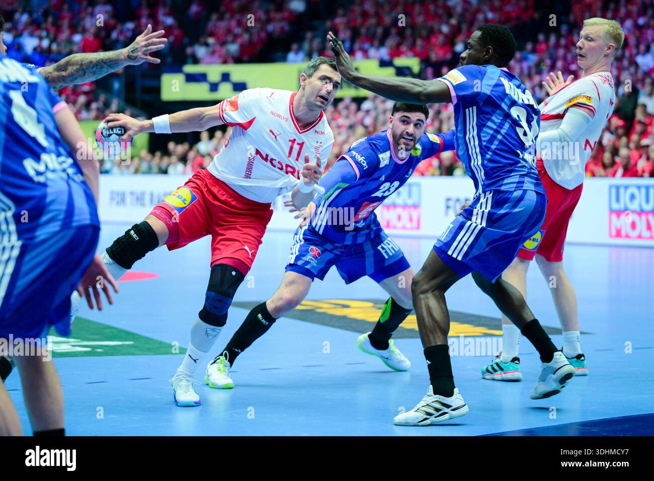 22 January 2026, Denmark, Herning: Handball: European Championship ...