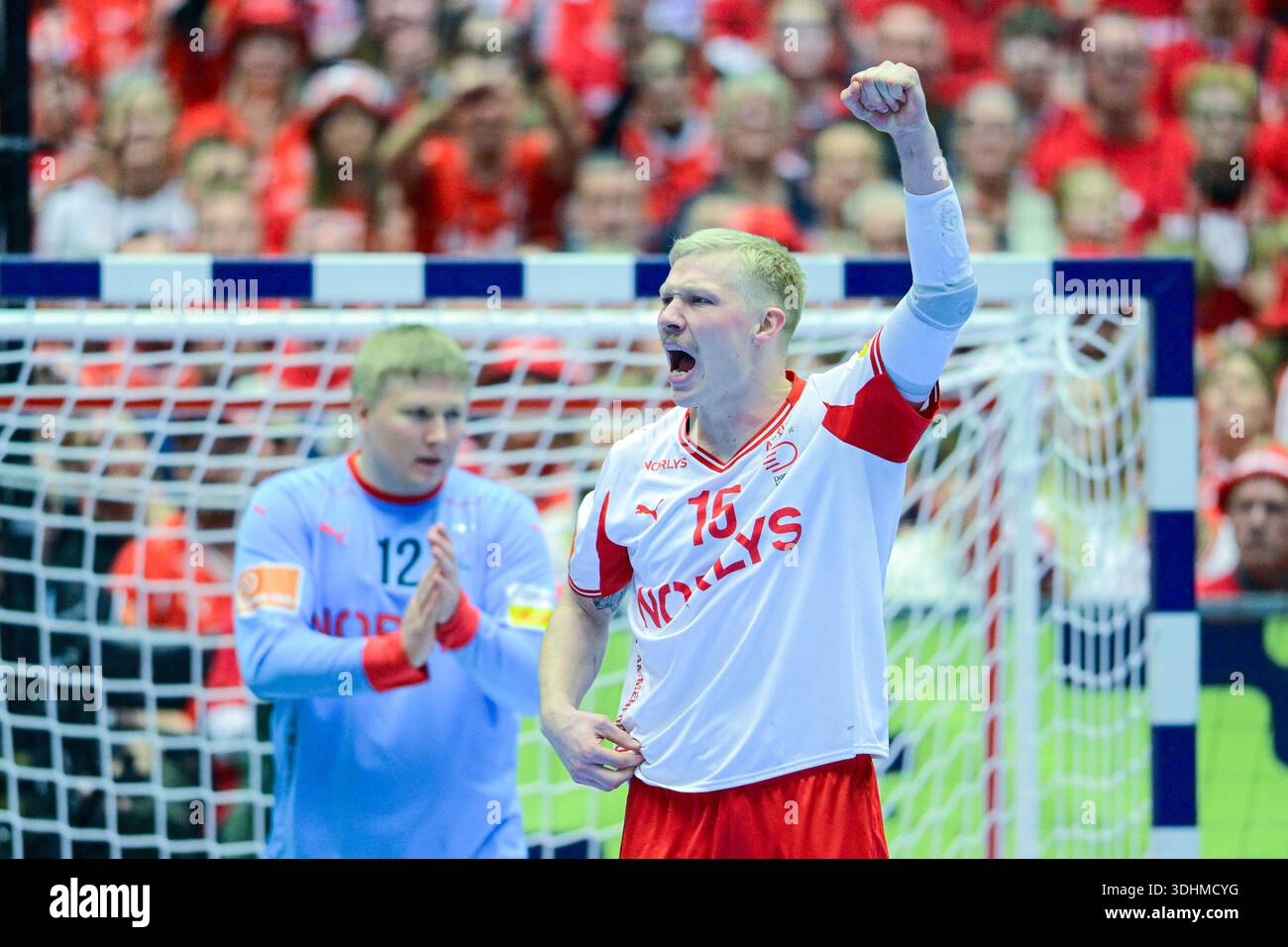 22 January 2026, Denmark, Herning: Handball: European Championship ...