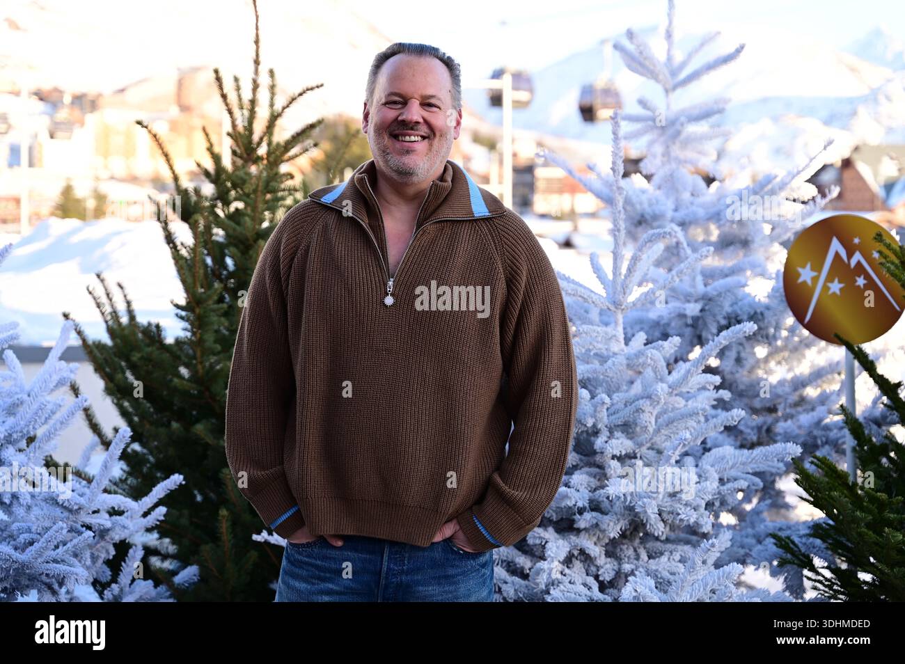 Fred Azan participates in the photo shoot for the film ''Become Genius ...
