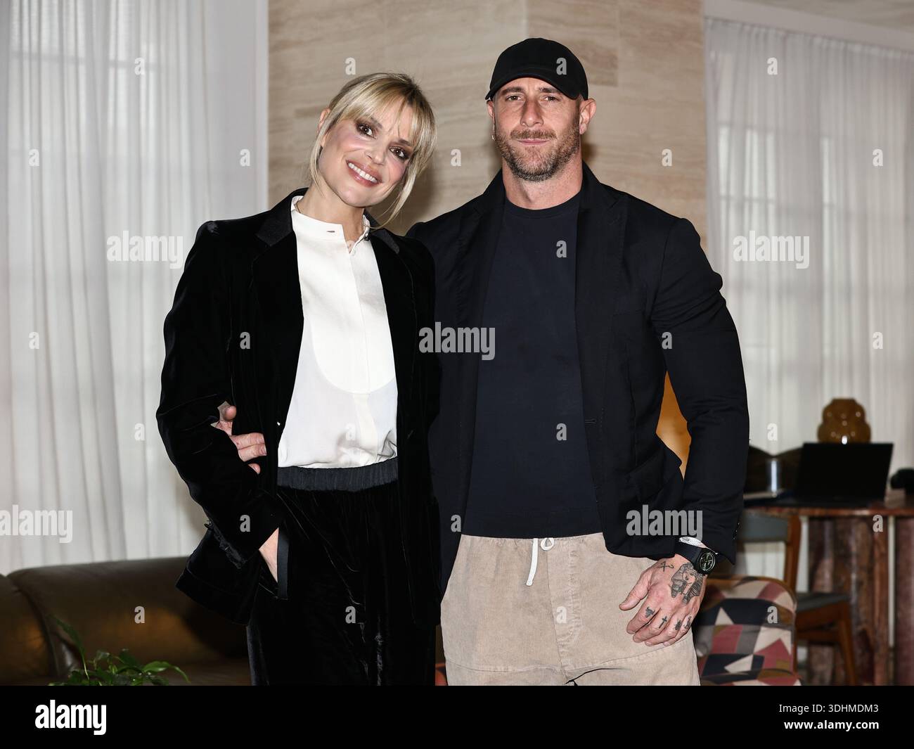 Rome, Italy. 22nd Jan, 2026. Rome, Filming Italy Los Angeles Festival ...