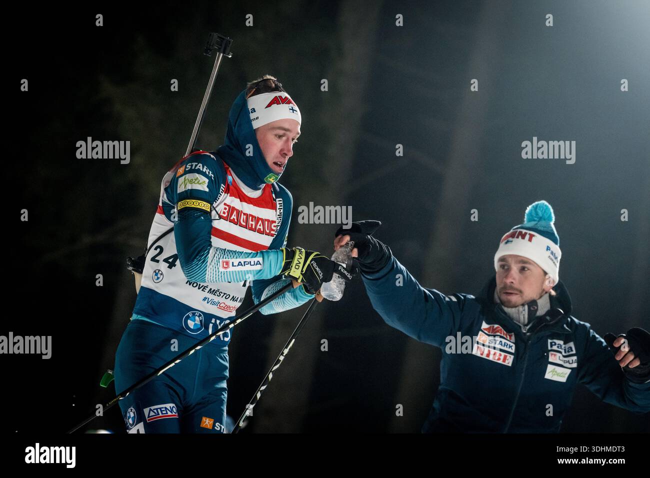 Biathlon World Cup race (men's 15 km individual race), Nove Mesto na ...