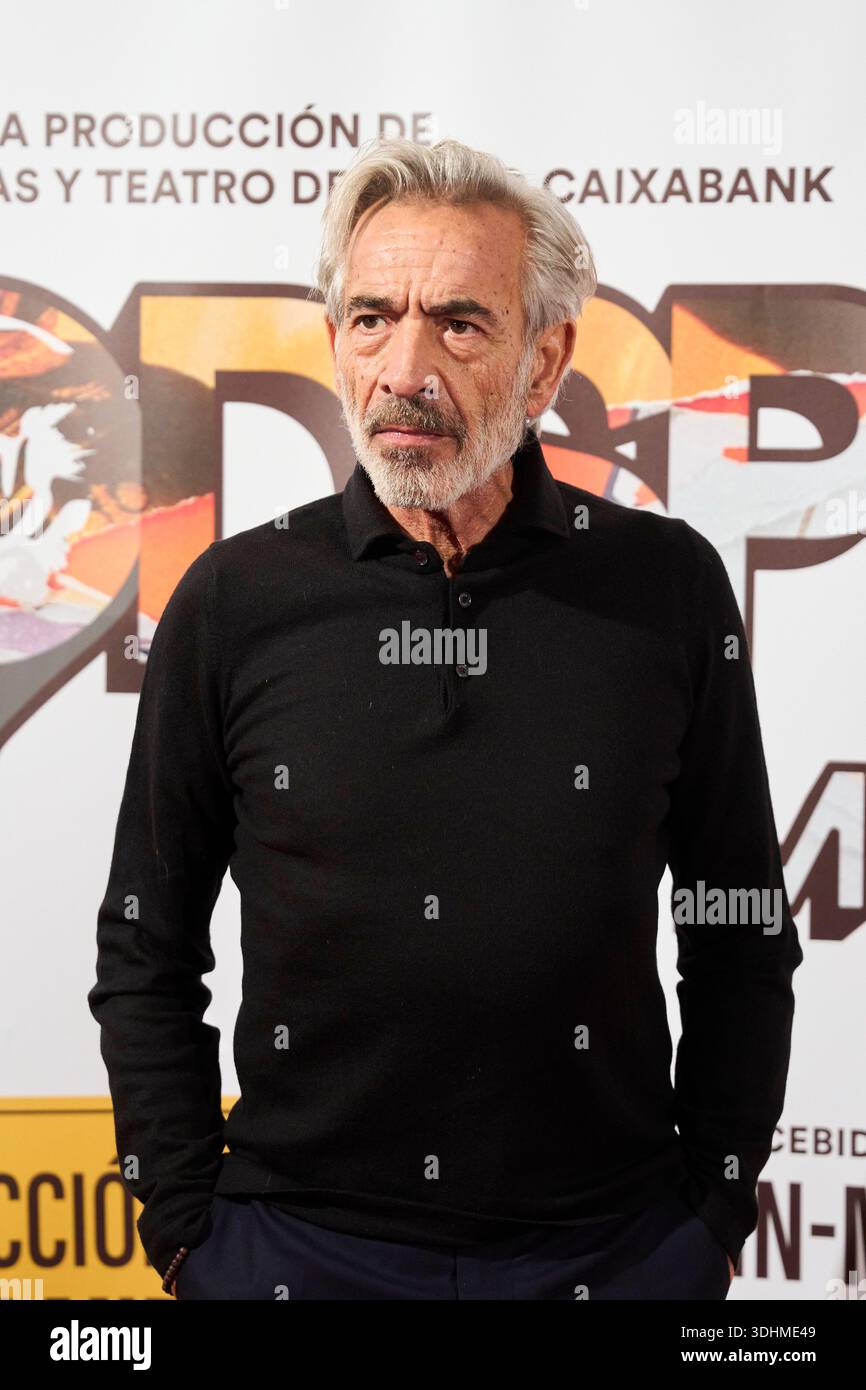 Madrid. Spain. 20260122, Imanol Arias attends 'Godspell' Premiere at ...