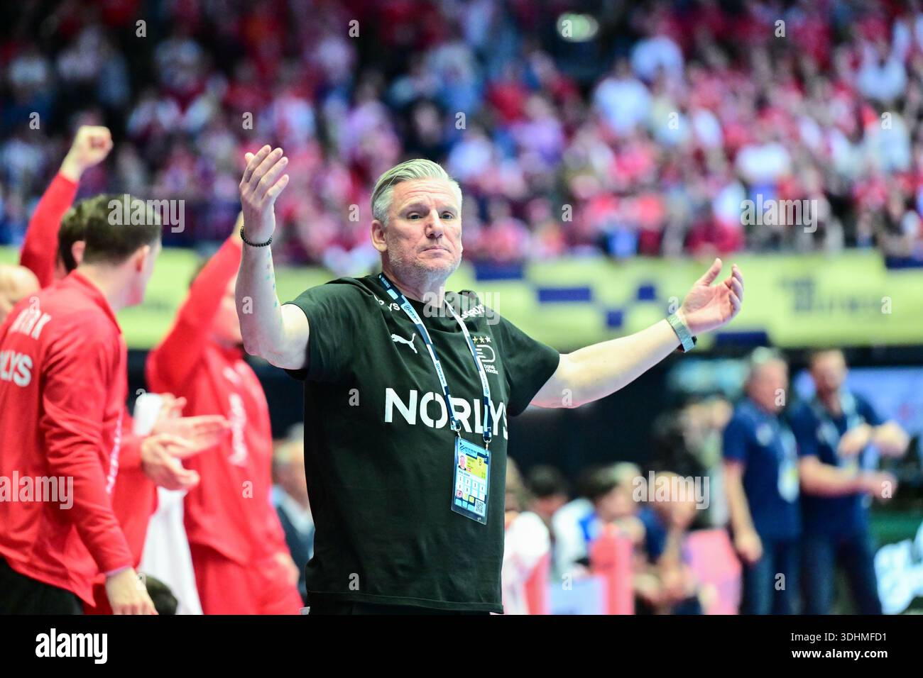 22 January 2026, Denmark, Herning: Handball: European Championship ...