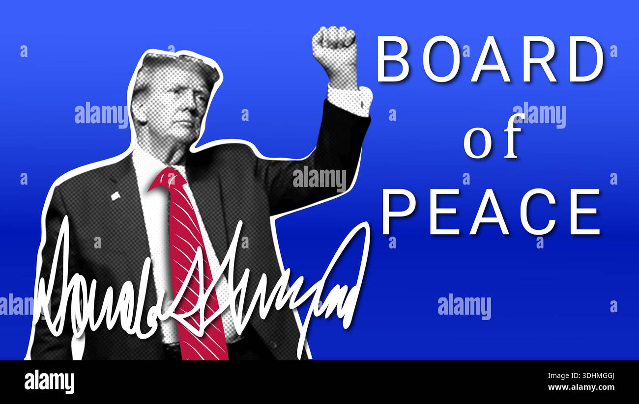 President donald trump signature hi-res stock photography and images ...