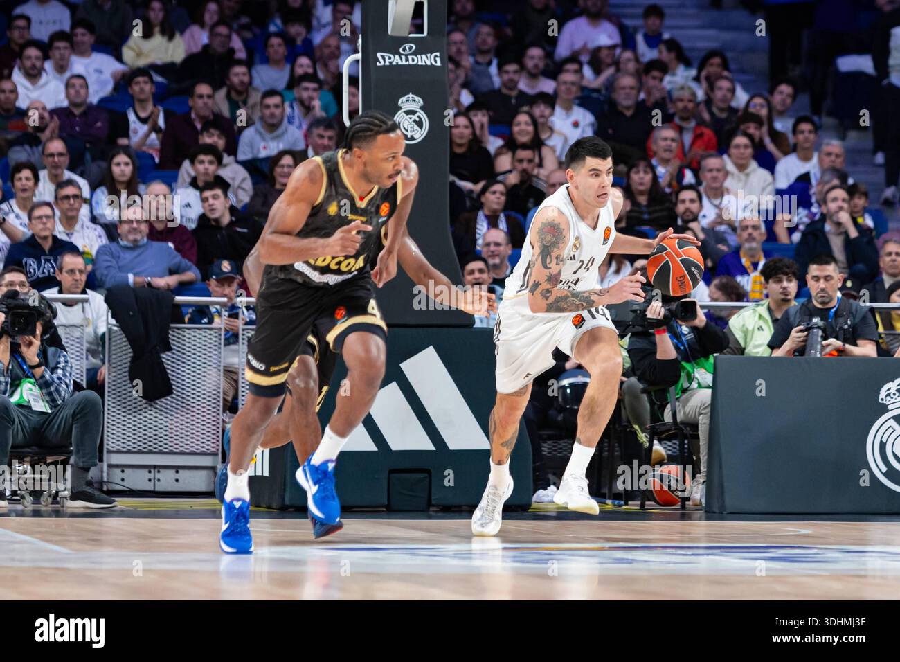 22th January 2026; Movistar Arena; Madrid, Spain; Euroleague Basketball ...