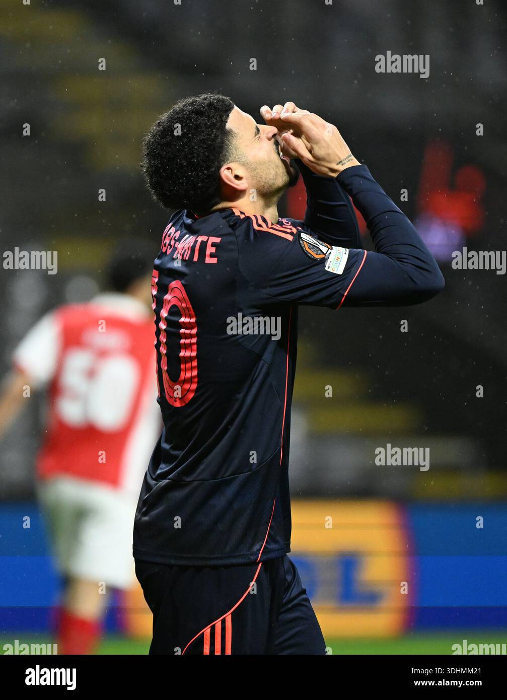 Nottingham Forest's Morgan Gibbs-White reacts during the UEFA Europa ...