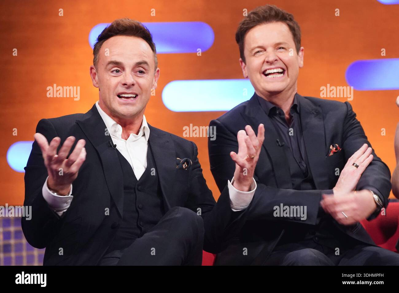 EDITORIAL USE ONLY Ant McPartlin (left) and Declan Donnelly, aka Ant ...