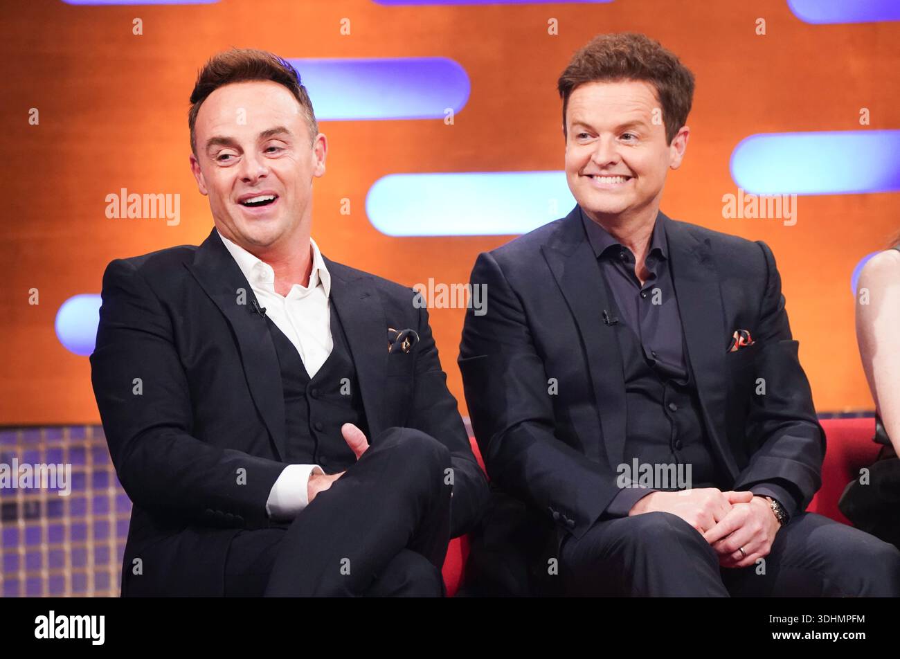 EDITORIAL USE ONLY Ant McPartlin (left) and Declan Donnelly, aka Ant ...