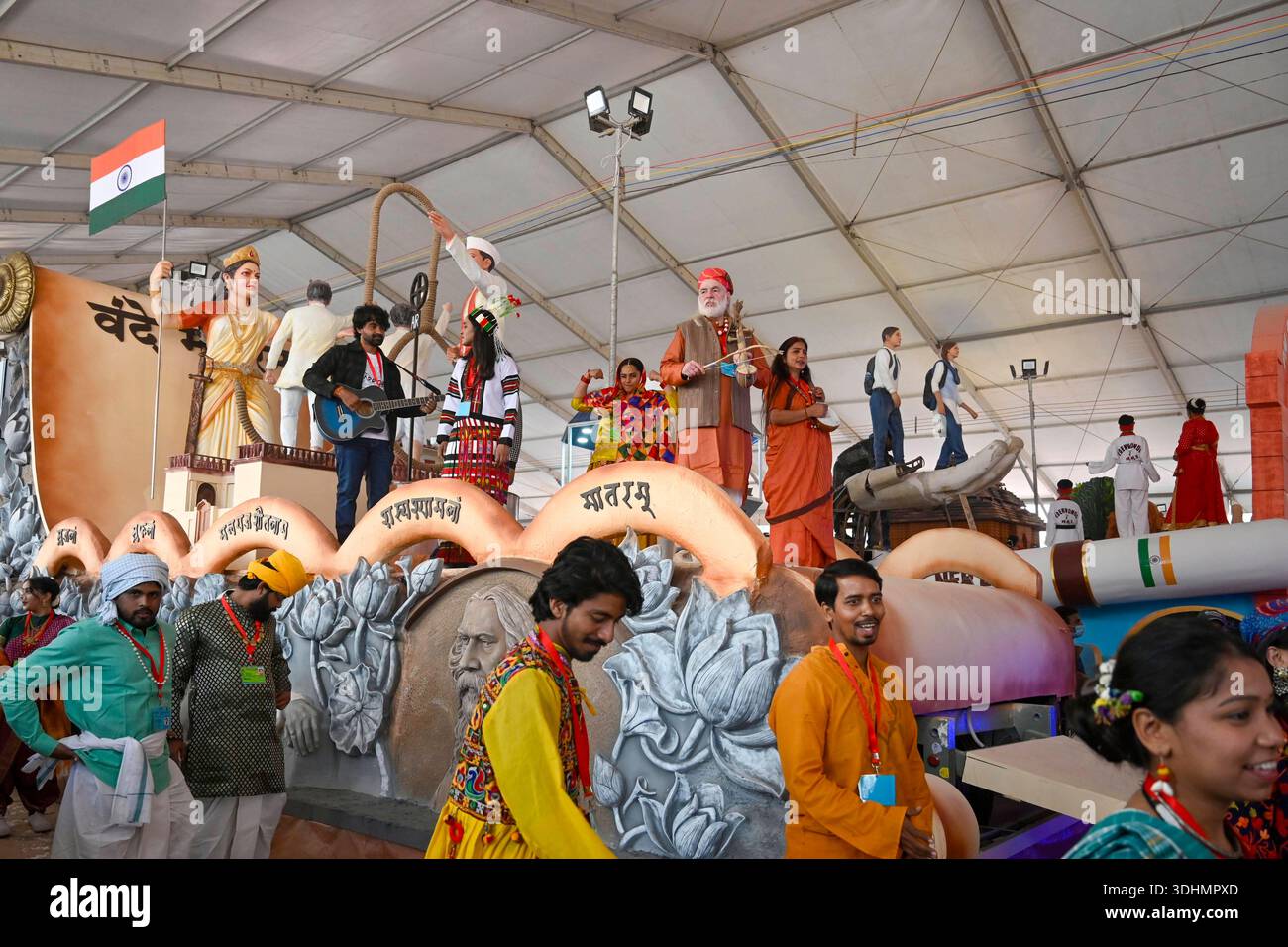 Republic day parade tableau hi-res stock photography and images - Alamy