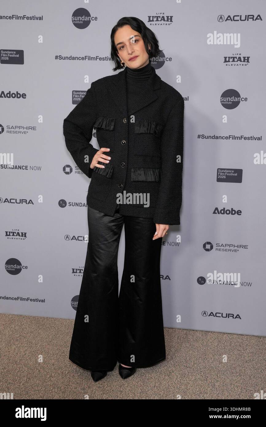 Jenny Slate attends the premiere of "Carousel" during the Sundance Film ...