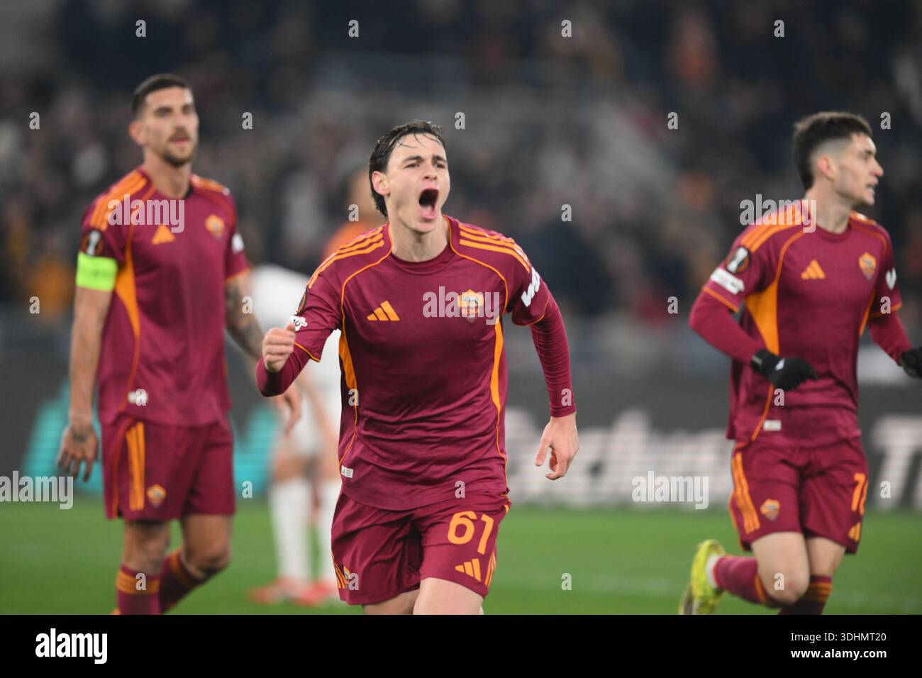 22nd January 2026, Stadio Olimpico, Rome, Italy; UEFA Europa League ...