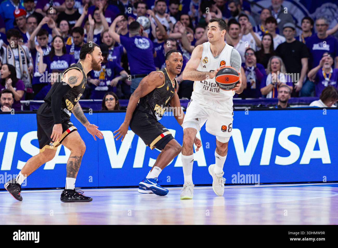 22th January 2026; Movistar Arena; Madrid, Spain; Euroleague Basketball ...