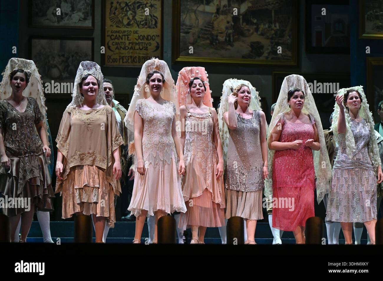 Madrid, Spain. 22nd Jan, 2026. Actors perform during presentation of ...