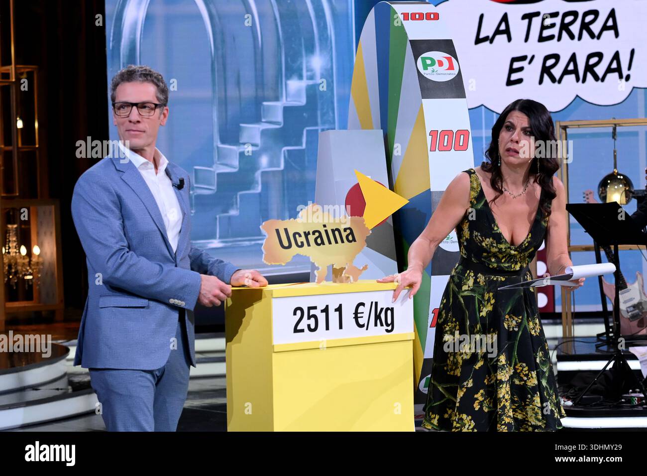 Milan, Italy. 22nd Jan, 2026. Milan, TV Show "Splendid Frame," Rai 3 ...