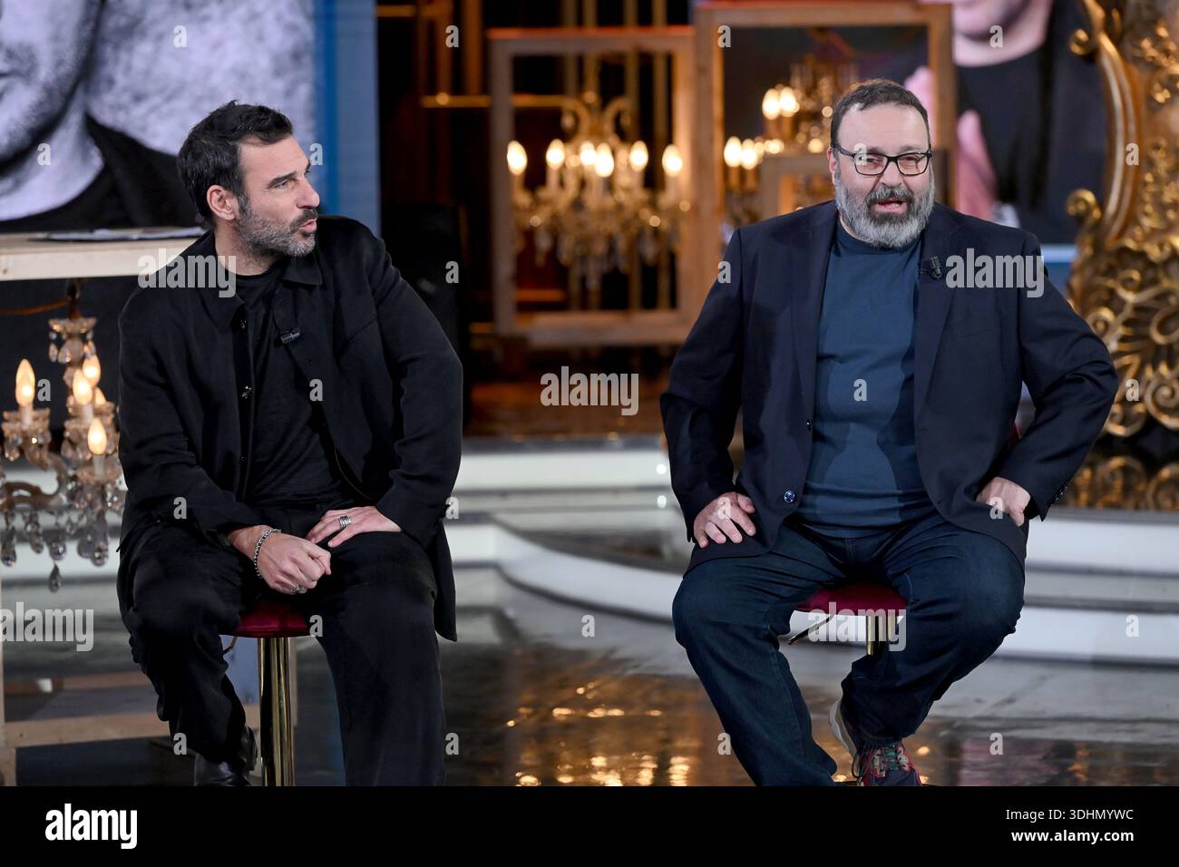 Milan, TV Show "Splendid Frame," Rai 3 - Massimiliano Bruno, Edoardo ...