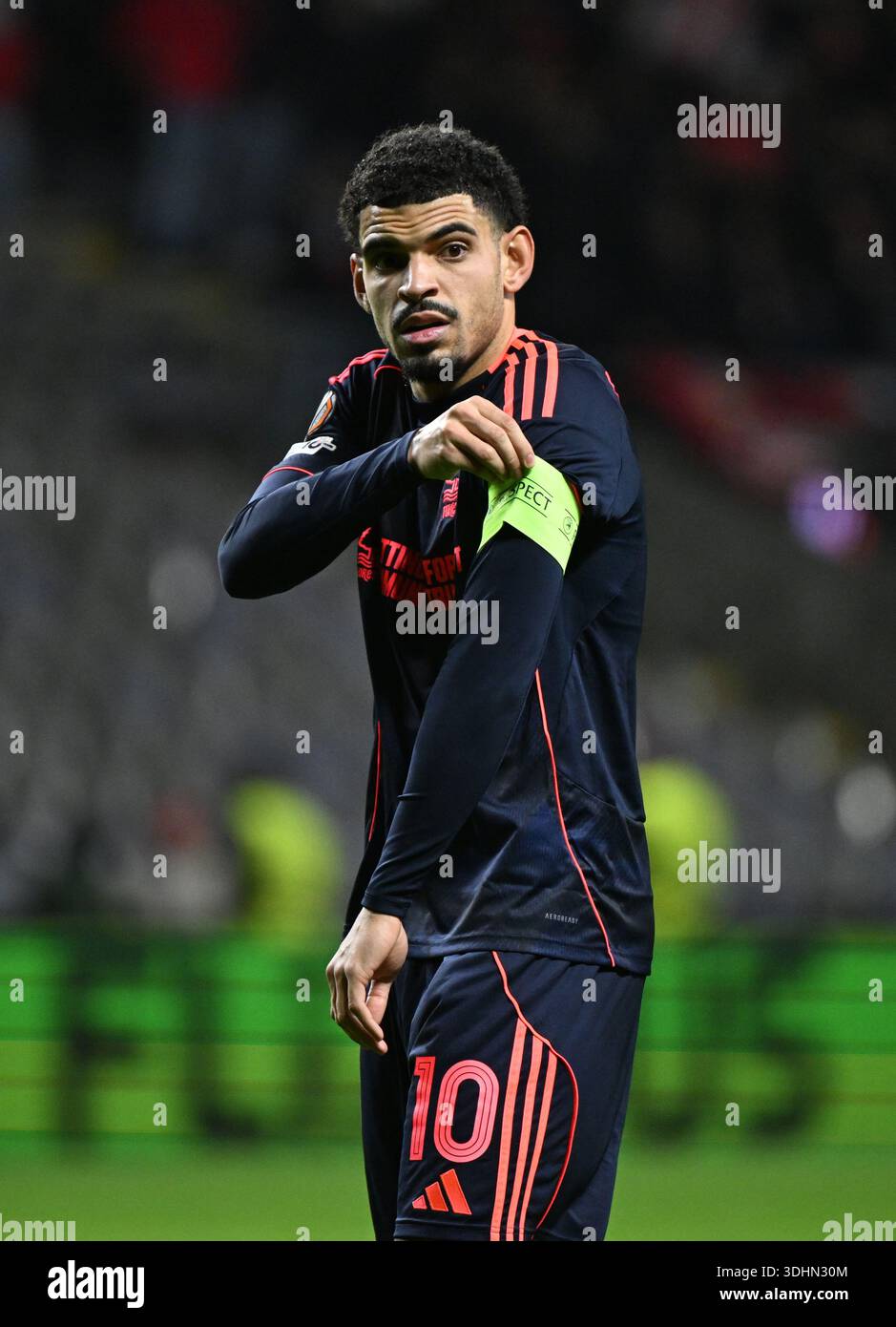 Nottingham Forest's Morgan Gibbs-White during the UEFA Europa League ...