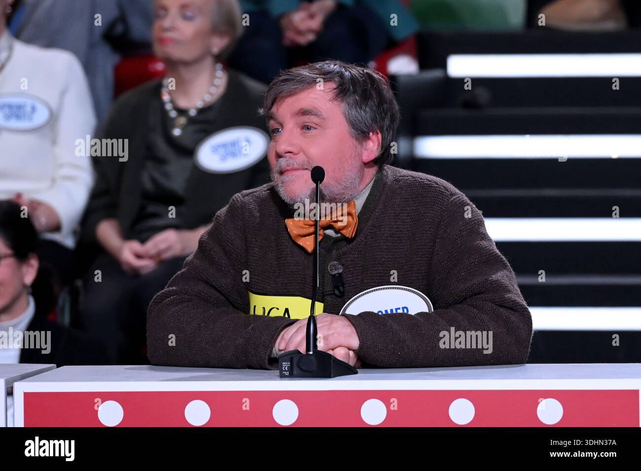 Milan, TV show "Splendid Frame," Rai 3 - Luca Mercalli Stock Photo - Alamy