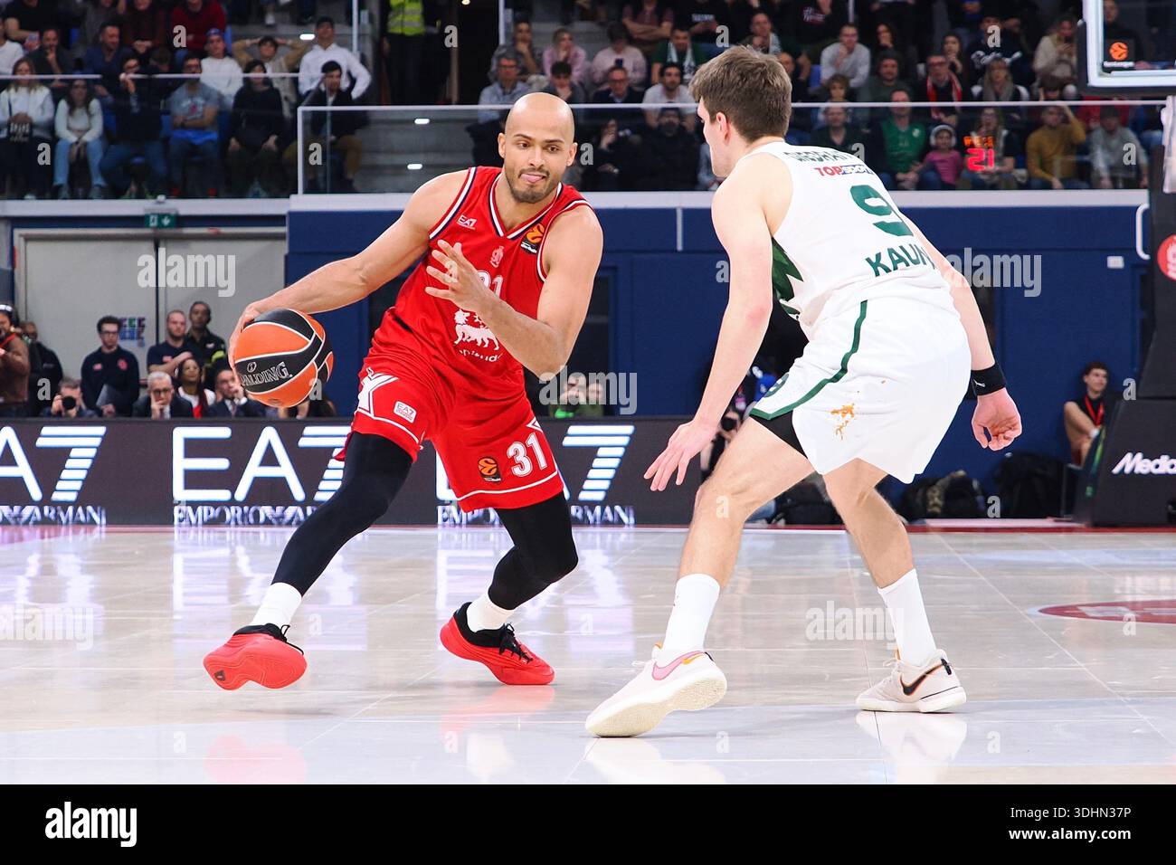 Shavon Shields (EA7 Emporio Armani Olimpia Milano) during EA7 Emporio ...