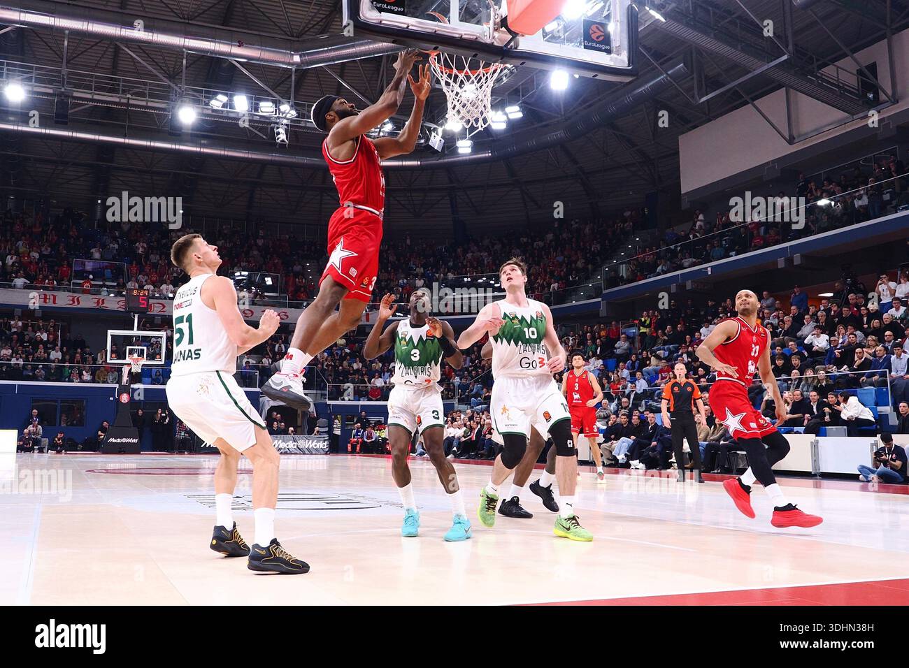 Josh Nebo (EA7 Emporio Armani Olimpia Milano) during EA7 Emporio Armani ...
