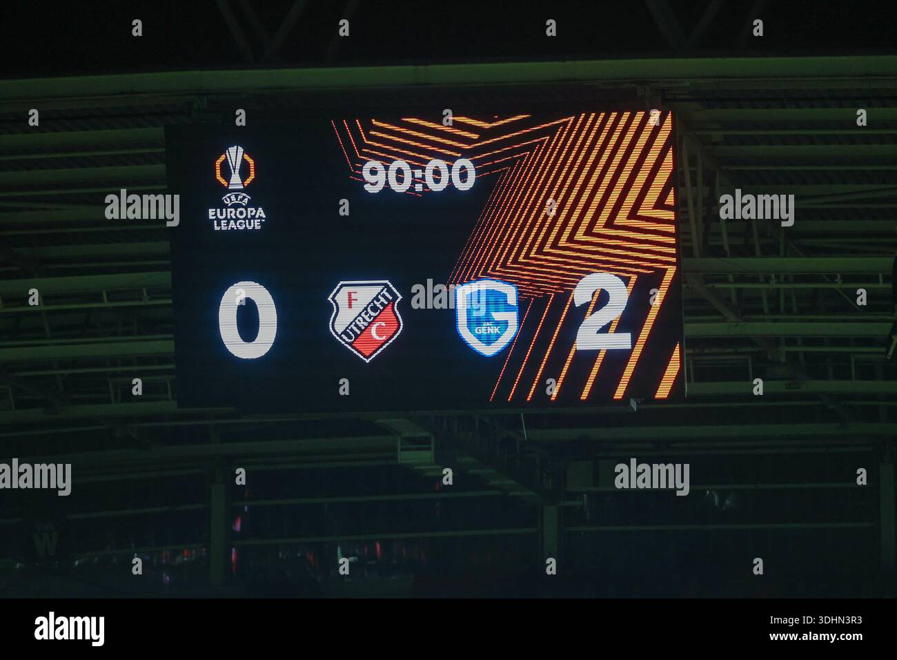 UTRECHT , 22-01-2026 , stadium Galgenwaard , season 2025 / 2026 , UEFA ...