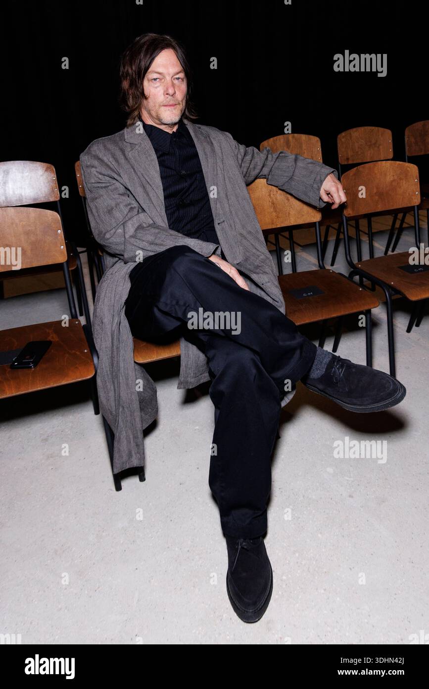 Norman Reedus attends DRIES VAN NOTEN men Fall/Winter 2026-2027 runway ...