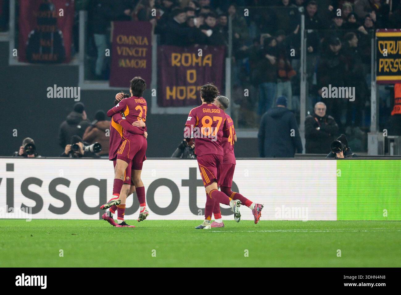 22th Jan 2026, Olimpico Stadium, Rome, Italy; Uefa Europa League ...