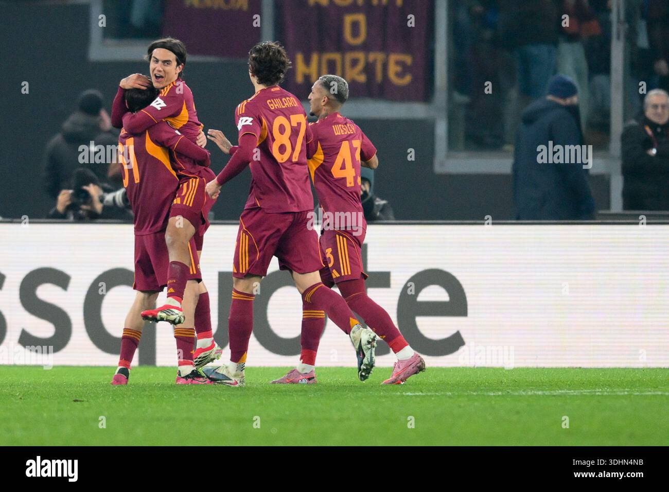 22th Jan 2026, Olimpico Stadium, Rome, Italy; Uefa Europa League ...
