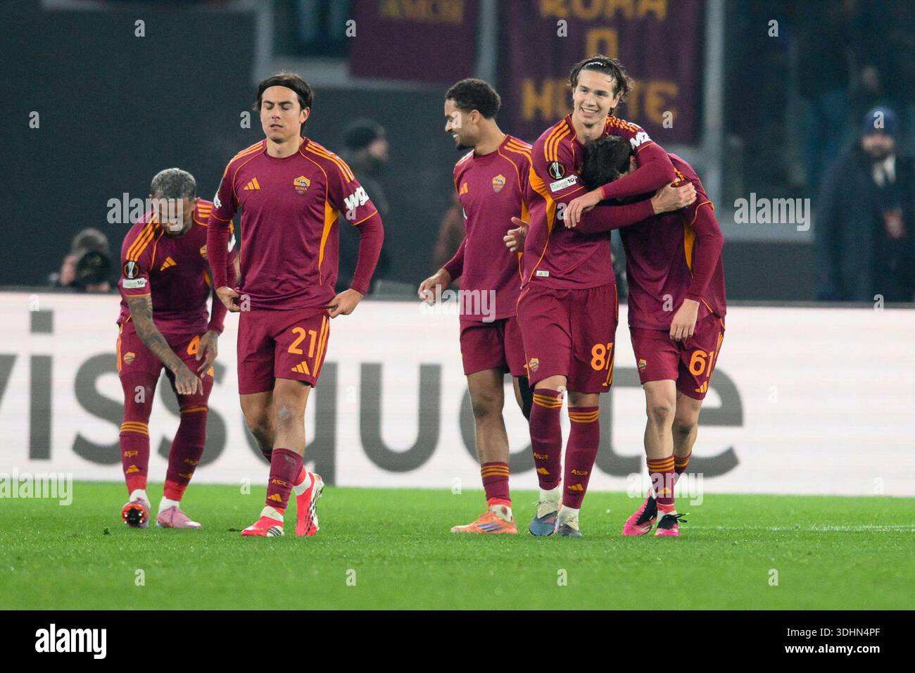 22th Jan 2026, Olimpico Stadium, Rome, Italy; Uefa Europa League ...