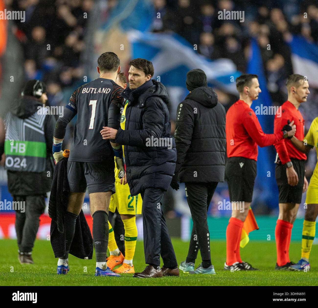 22nd January 2026; Ibrox Stadium, Glasgow, Scotland; UEFA Europa League ...