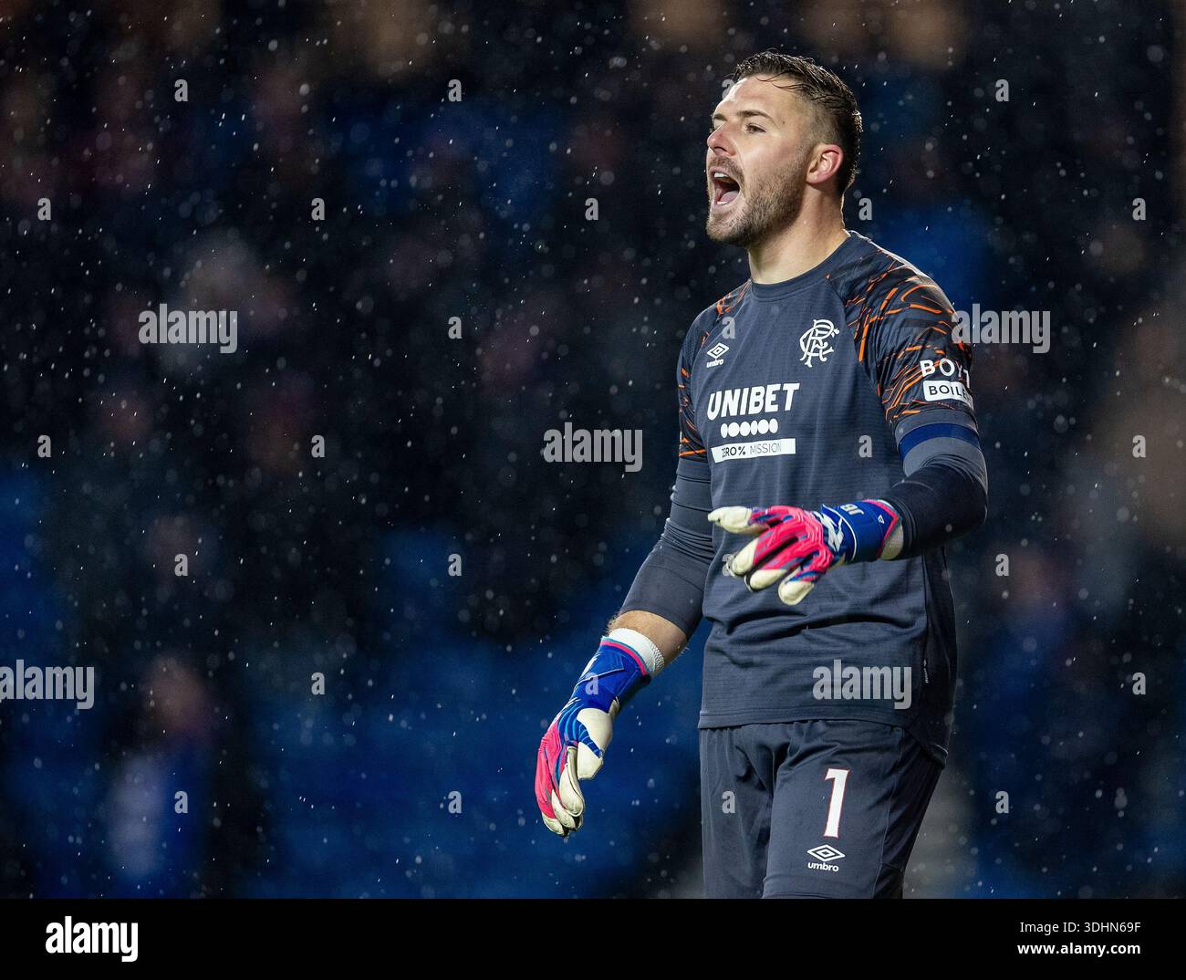 22nd January 2026; Ibrox Stadium, Glasgow, Scotland; UEFA Europa League ...