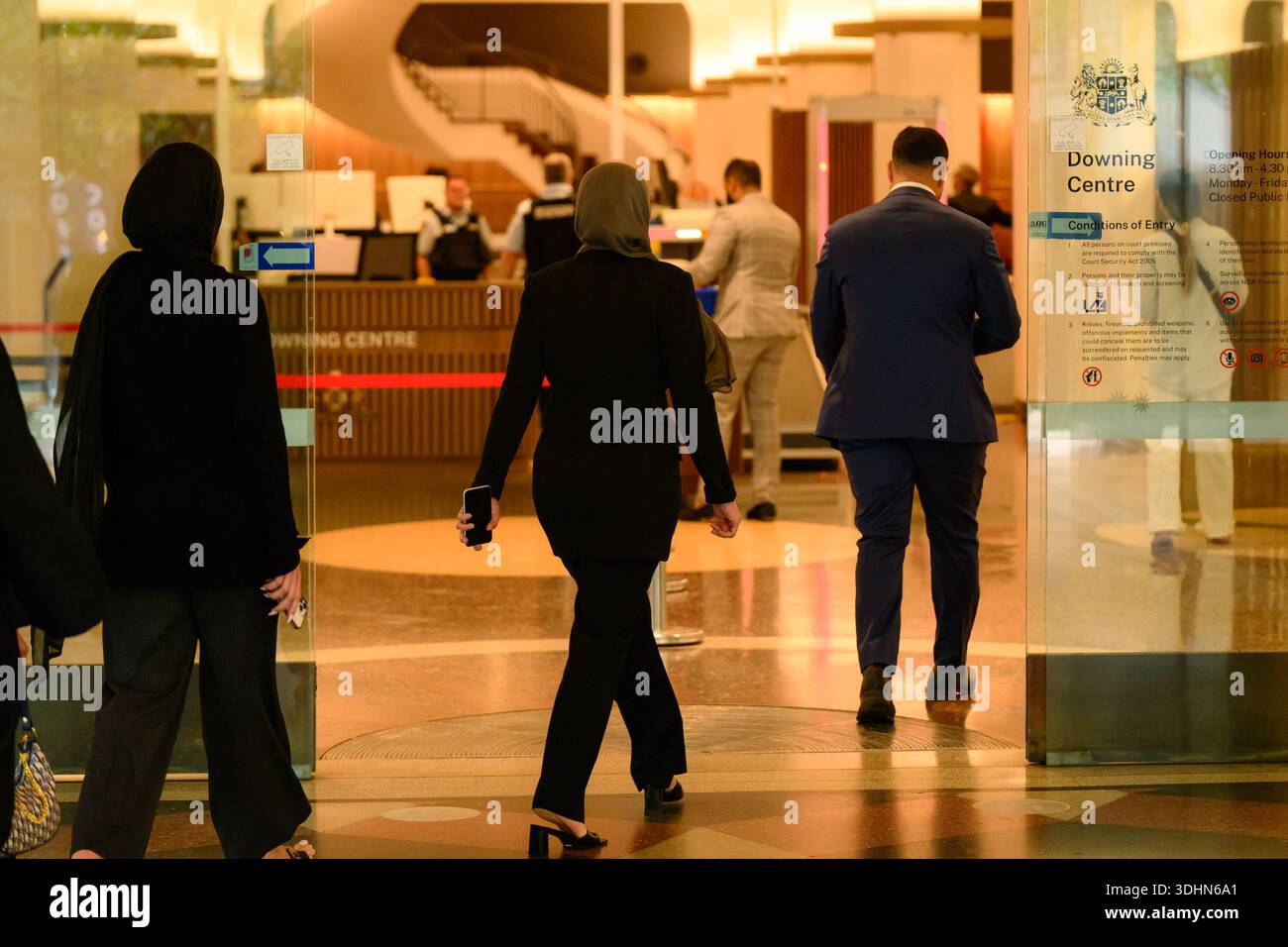 Zahra Rachid arrives at Downing Centre Local Court, Sydney, Friday ...