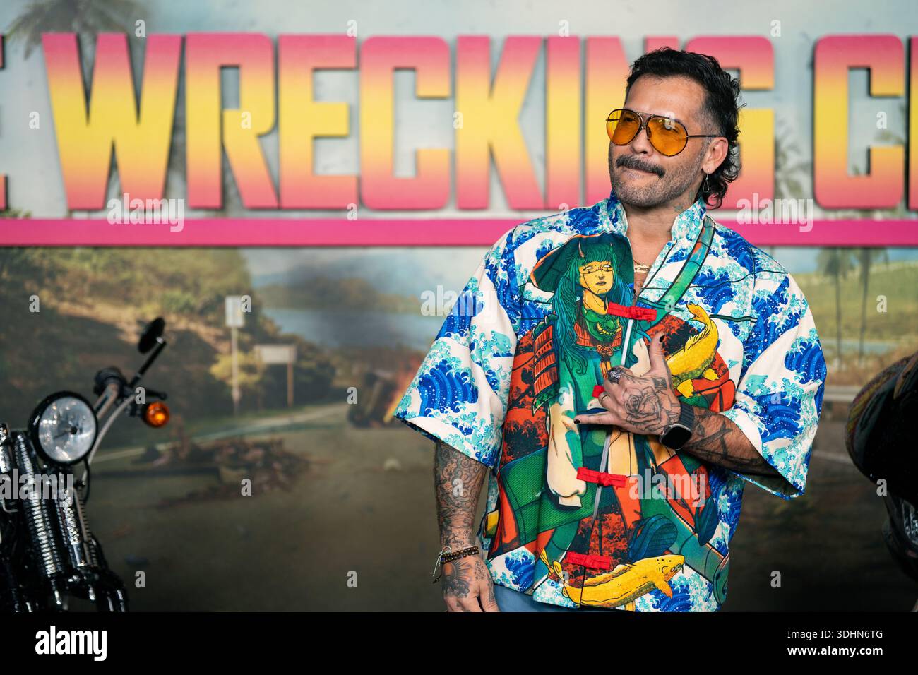 Angel Manuel Soto attends "The Wrecking Crew" UK Special Screening at ...