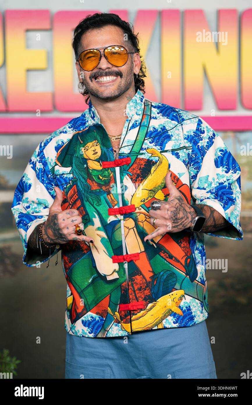 Angel Manuel Soto attends "The Wrecking Crew" UK Special Screening at ...