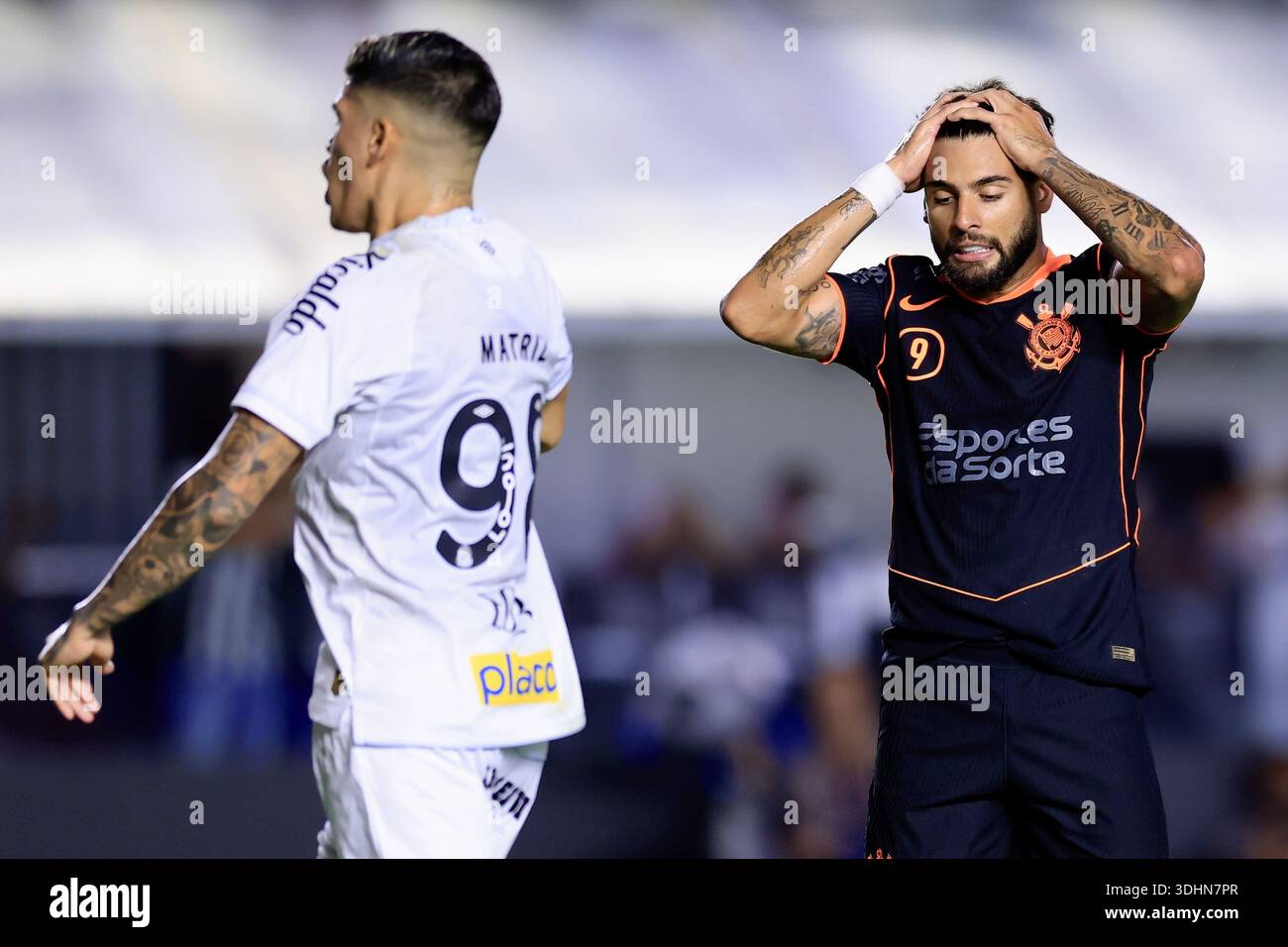 SP - SANTOS - 01/22/2026 - PAULISTA 2026, SANTOS x CORINTHIANS - Yuri ...