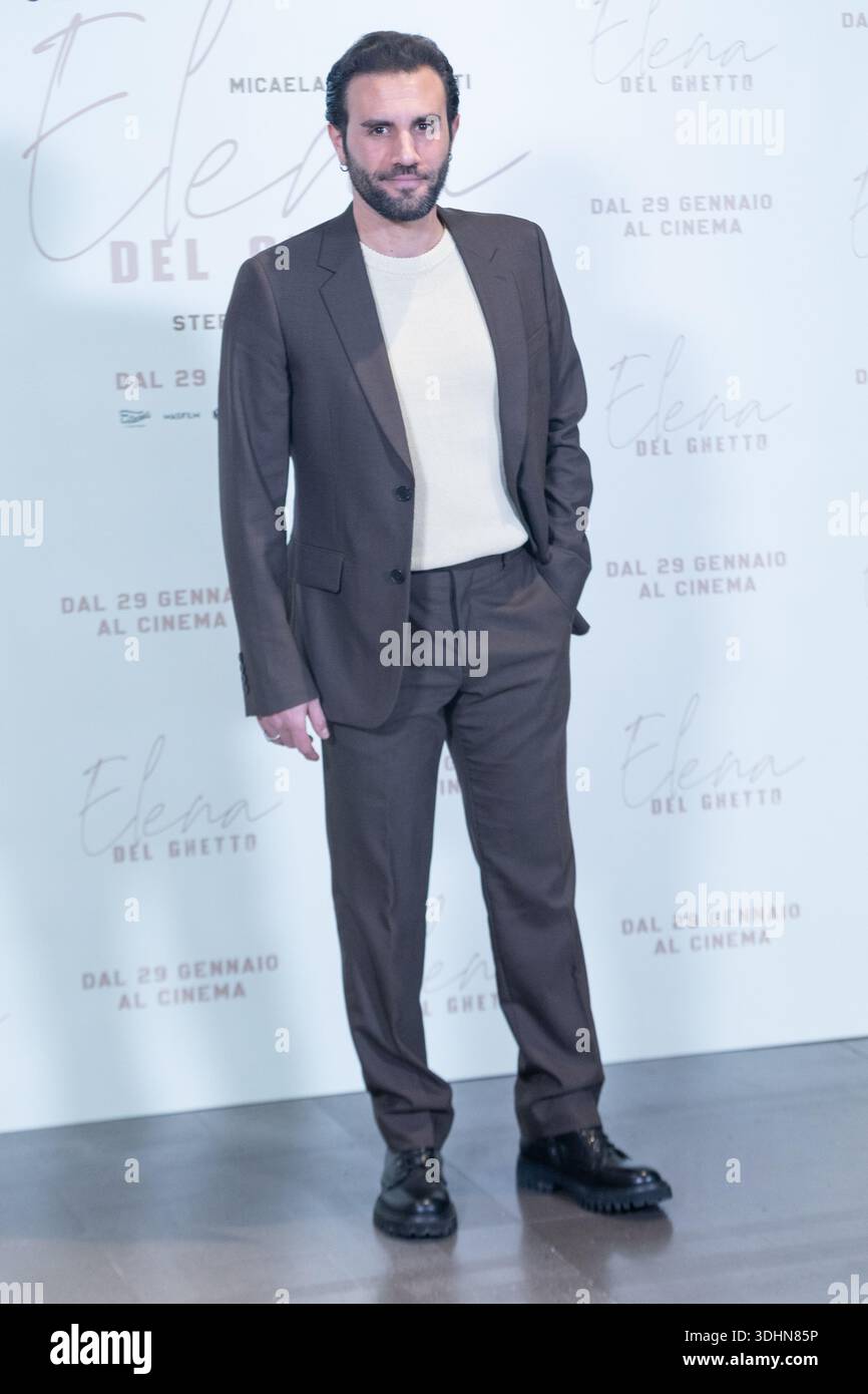 Rome, Italy. 22nd Jan, 2026. 1/22/2026 Actor Marcello Maietta attends ...